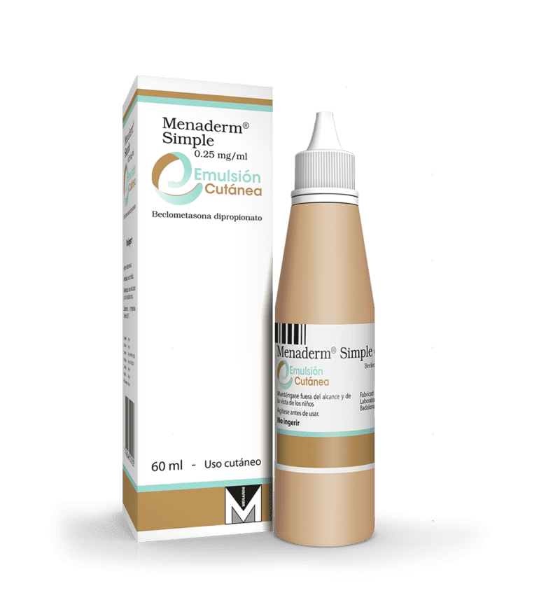 MENADERM CLIO 0.25MG/30MG/G 30G CREMA - Distribuidor de MENARINI