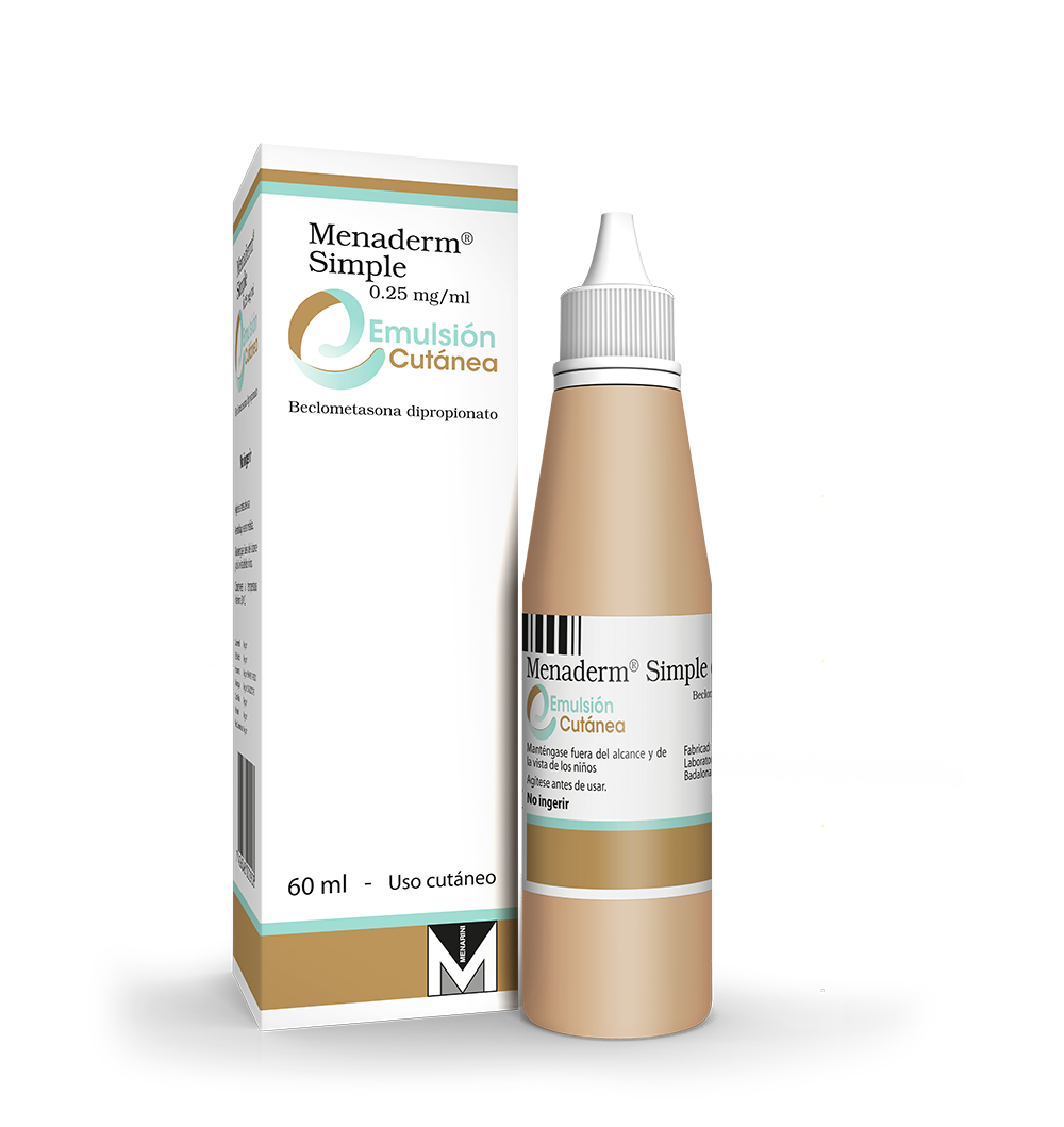 MENADERM CLIO 0.25MG/30MG/G 30G CREMA - Distribuidor de MENARINI
