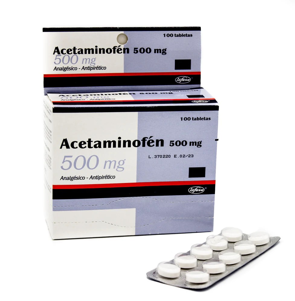 ACETAMINOFEN INFASA 500MG 100 TABLETA (DISP) – Medikamentos.com