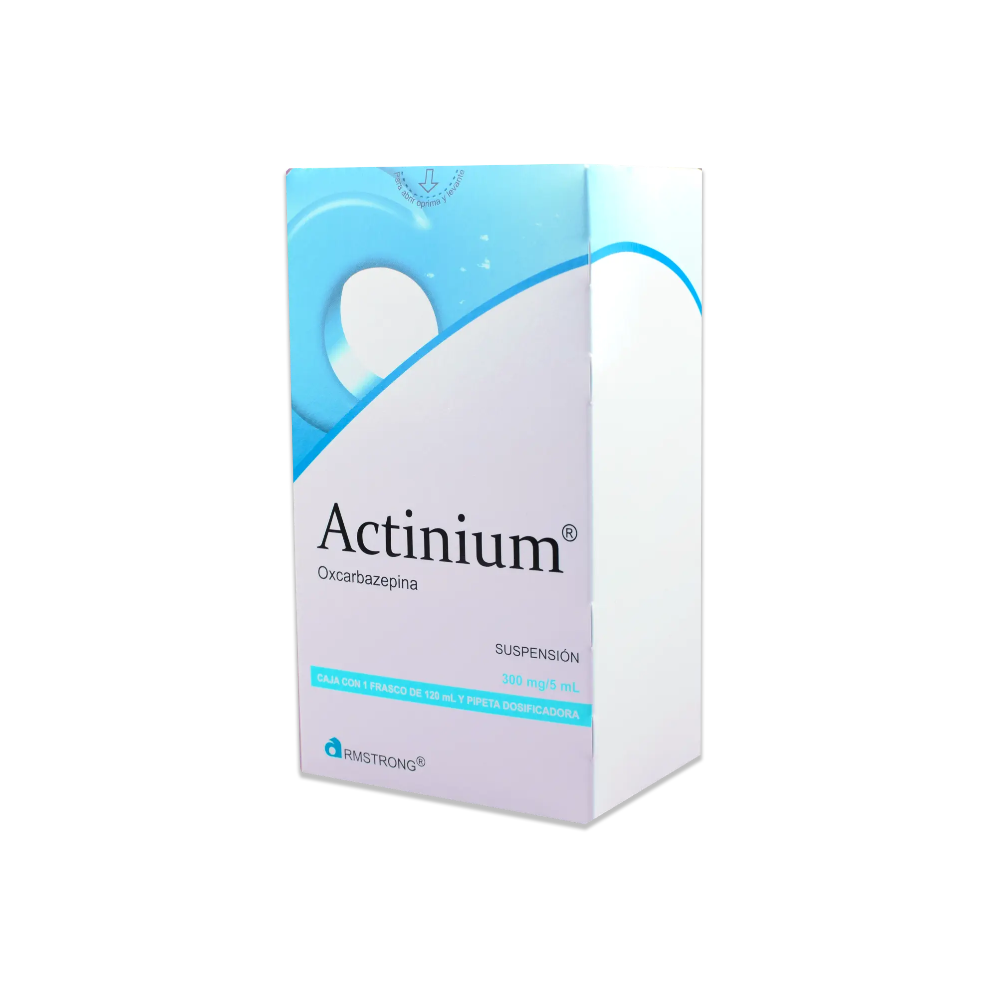 ACTINIUM 300MG/5ML 120ML SUSPENSION - Distribuidor de BAGO
