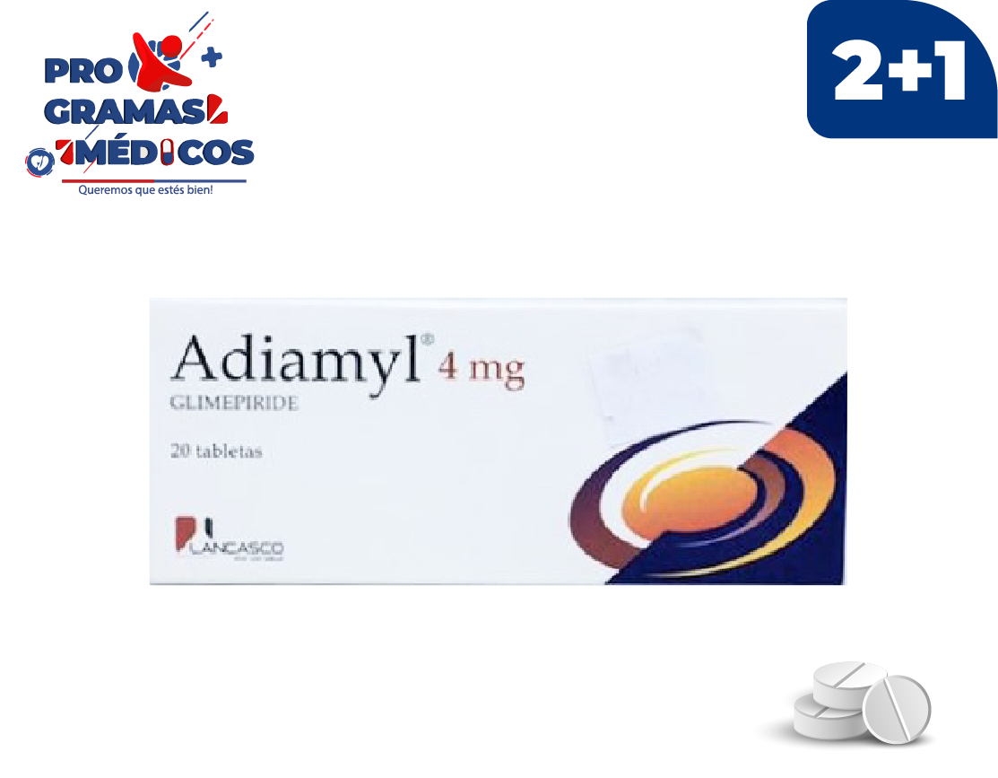 ADIAMYL 4MG 20 TABLETA – Medikamentos.com