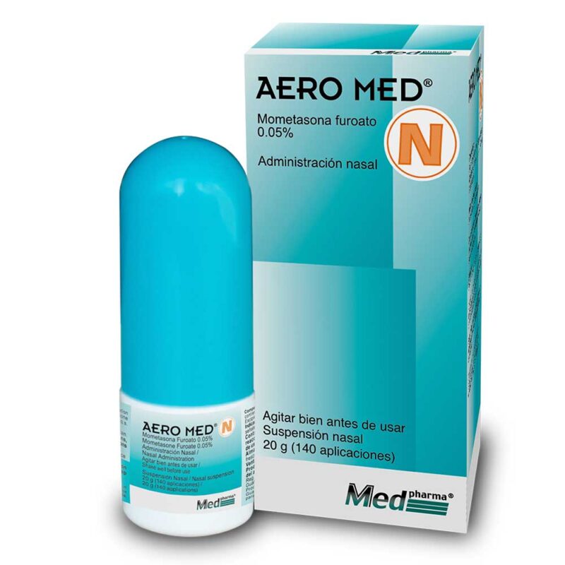 AERO MED N 0.05% 20ML SOLUCION NASAL SPRAY 140 DOSIS - Distribuidor de ...