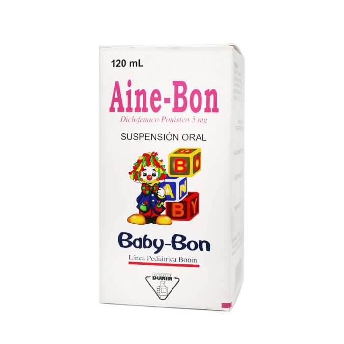 AINE BON 25MG/5ML 120ML SUSPENSION - Distribuidor de BONIN