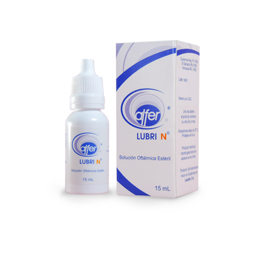 ALFER LUBRI N 15ML SOLUCION OFTALMICA - Distribuidor de Alfer