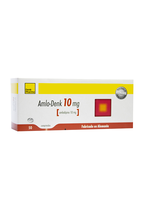 AMLO-DENK 10MG 50 COMPRIMIDO - Distribuidor de DENK PHARMA