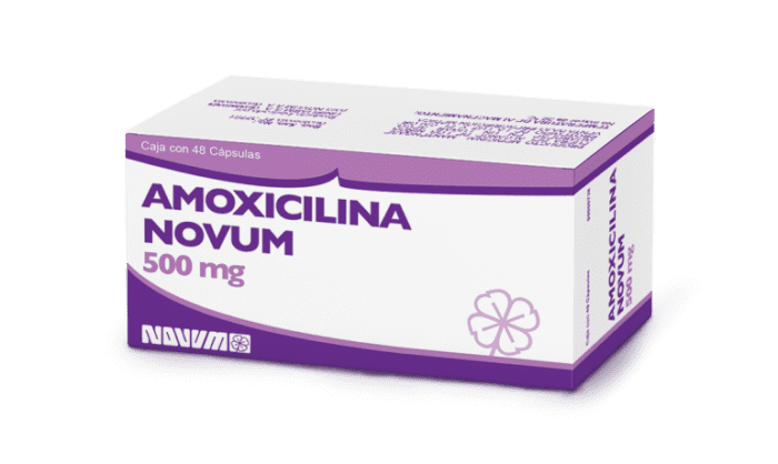 AMOXICILINA NOVUM 500MG 48 CAPSULA - NOVUM