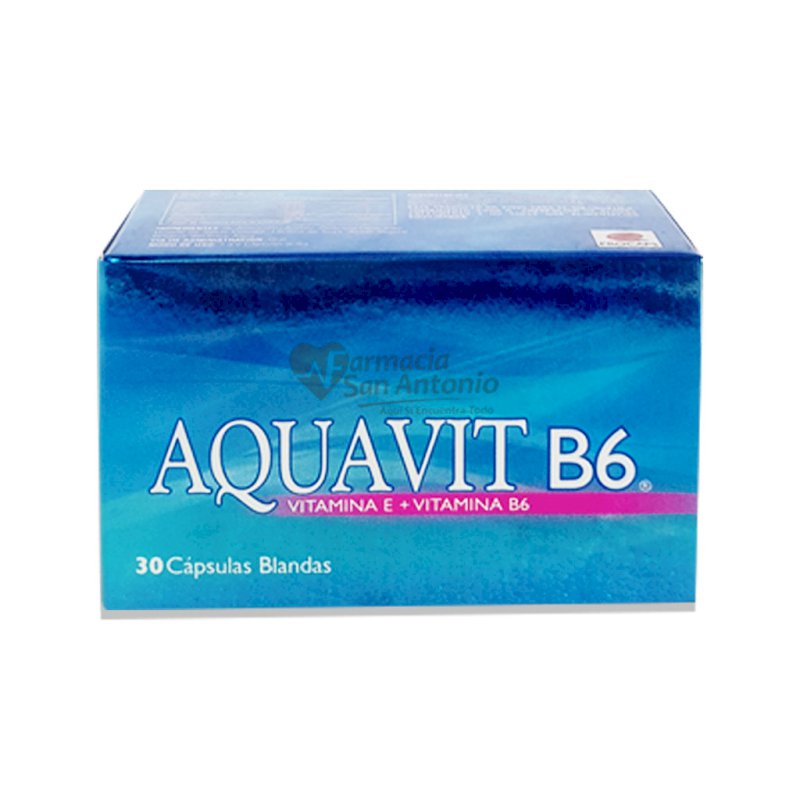 AQUAVIT B6 400UI/50MG 30 CAPSULA GEL - Distribuidor de PROCAPS FARMA