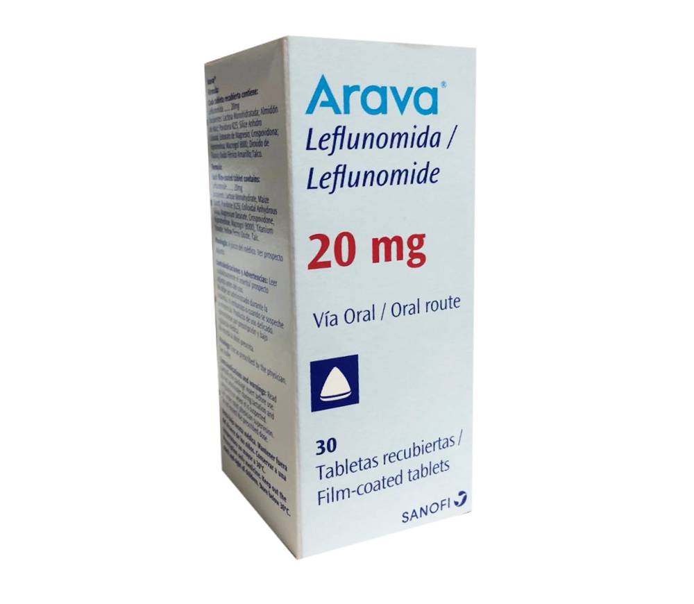 ARAVA 20MG 30 TABLETA – Medikamentos.com