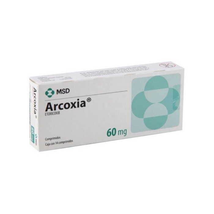 ARCOXIA 60MG 14 COMPRIMIDO - Distribuidor de MSD