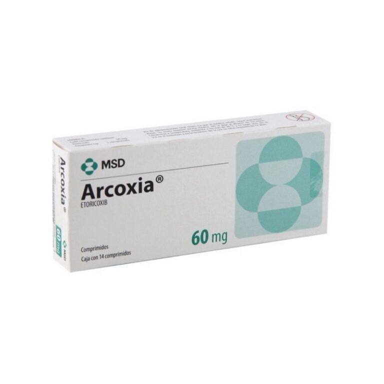 ARCOXIA 60MG 14 COMPRIMIDO - MSD (Lanquetin)
