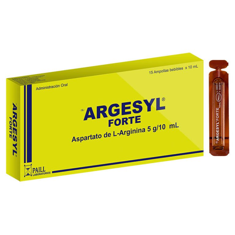 ARGESYL FORTE 5G 15 AMPOLLA BEB 10ML - Distribuidor de GRUPO PAILL