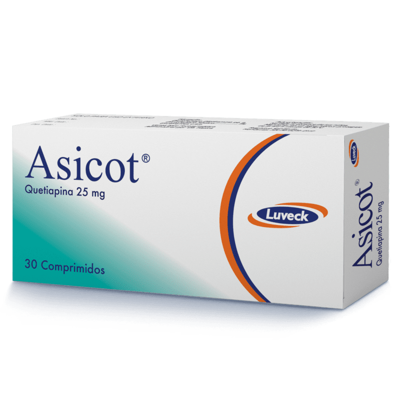 ASICOT 25MG 30 COMPRIMIDO - Distribuidor de LUVECK