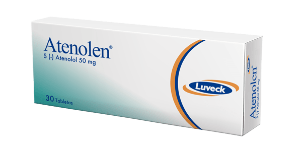 ATENOLEN 50MG 30 COMPRIMIDO - Distribuidor de LUVECK
