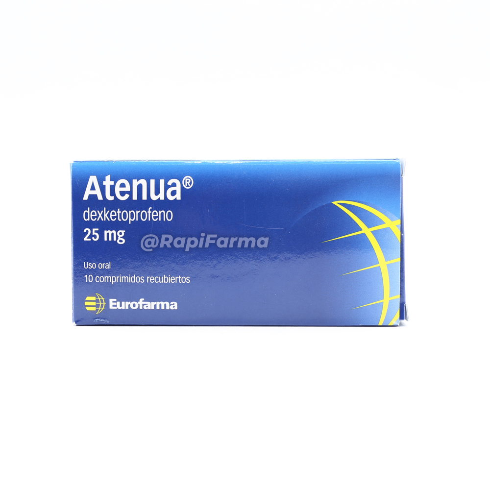 ATENUA 25MG 10 COMPRIMIDO (1BLIST) - Distribuidor de Eurofarma