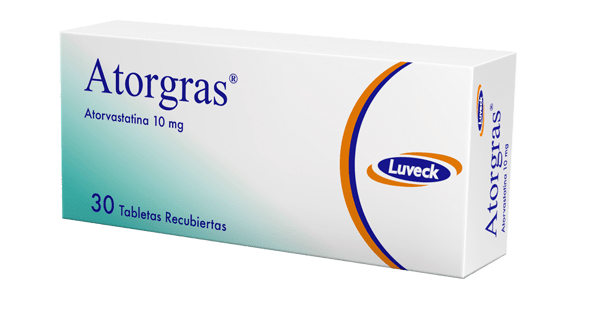 ATORGRAS 10MG 30 COMPRIMIDO - Distribuidor de LUVECK