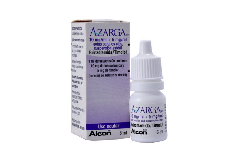 AZARGA 10MG/5MG/ML 5ML SOLUCION OFTALMICA - Distribuidor de Alcon Sanfer