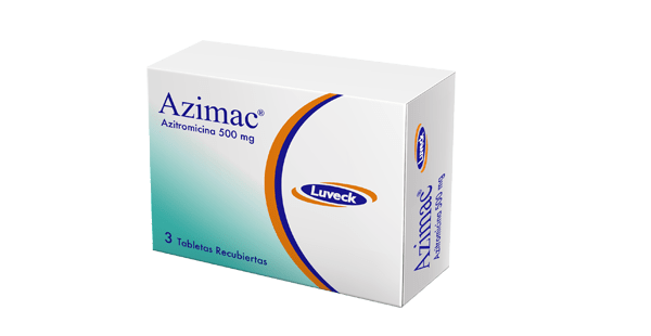 AZIMAC 500MG 3 COMPRIMIDO - Distribuidor de LUVECK
