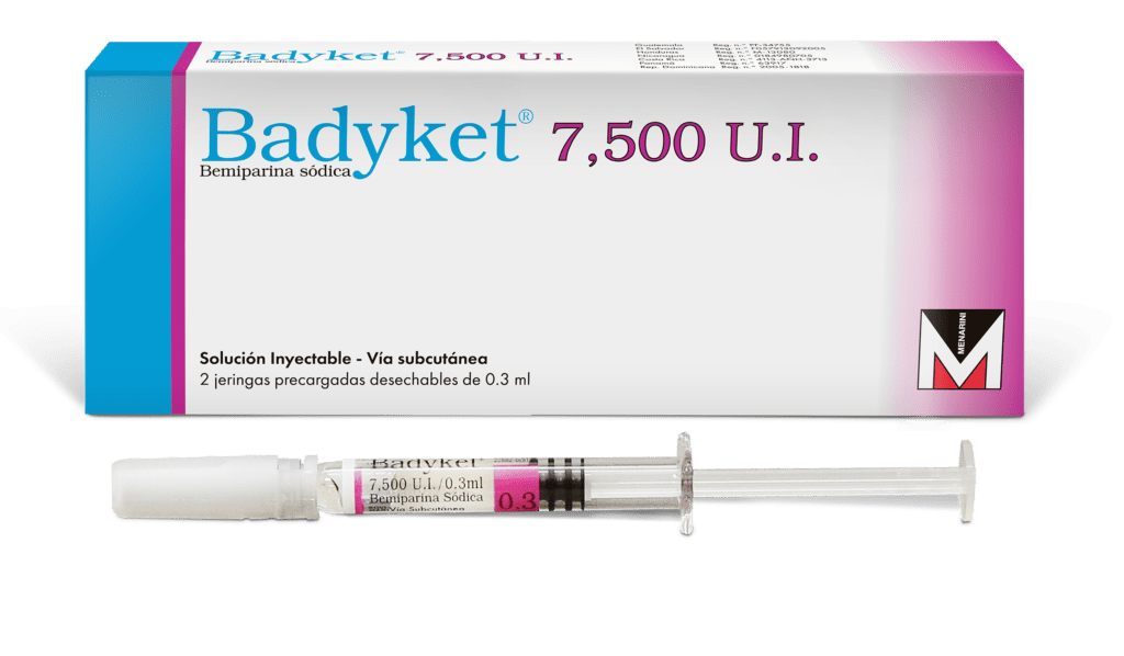 BADYKET 7500UI/0.3ML 2 JERINGA PRELLENA SOLUCION INYECTABLE ...