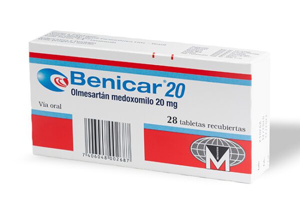 BENICAR 20MG 28 TABLETA - Distribuidor de MENARINI