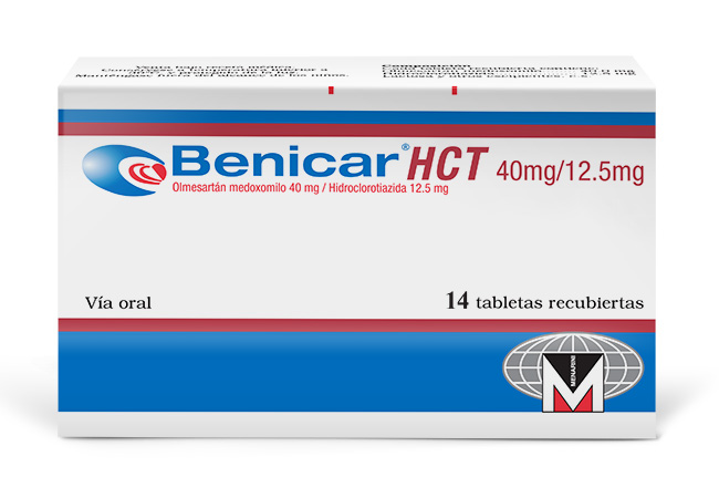 BENICAR HCT 40MG/12.5MG 28 TABLETA - Distribuidor de MENARINI