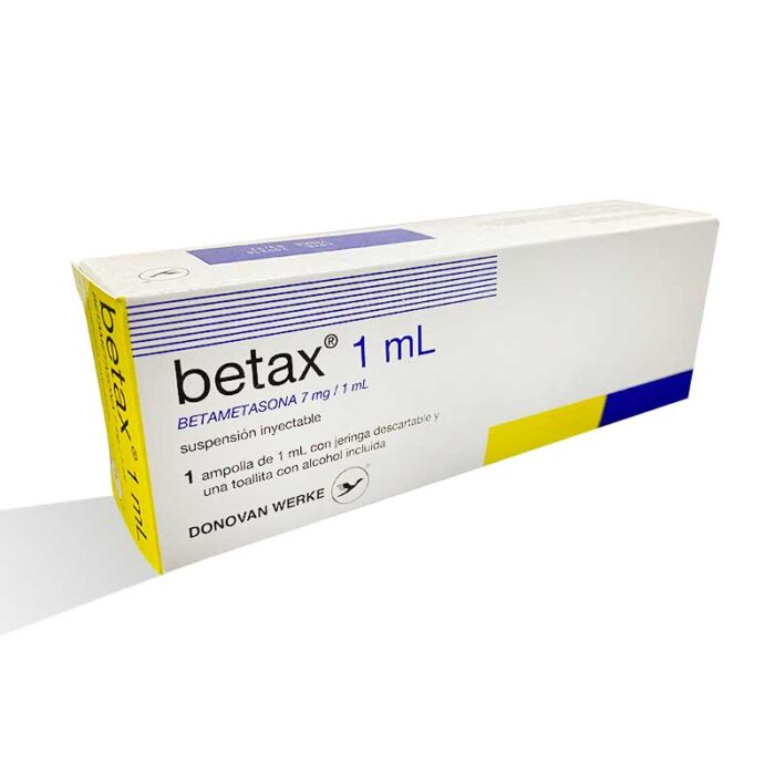 BETAX 7MG/ML 1 SOLUCION INYECTABLE IM 1ML - Distribuidor de DONOVAN
