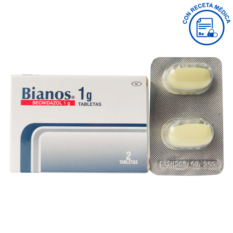 BIANOS 1G 2 TABLETA - Distribuidor de PROCAPS FARMA