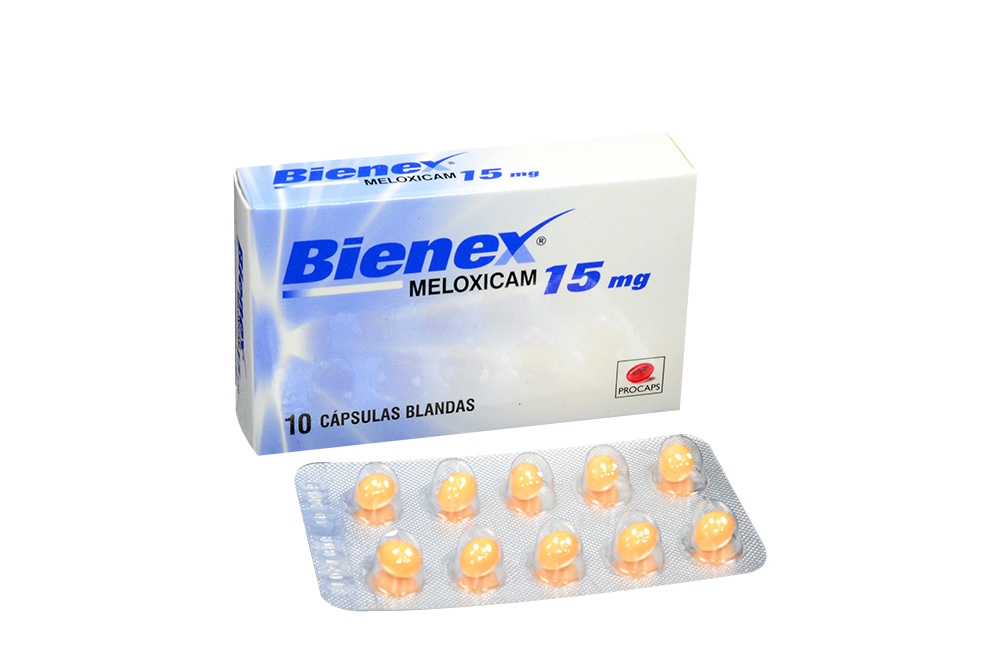 BIENEX 15MG 10 CAPSULA GEL - Distribuidor de PROCAPS FARMA