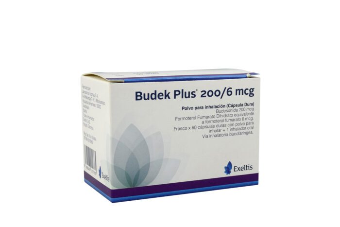 BUDEK PLUS 200MCG/6MCG 60 CAPSULA INHALACION – Medikamentos.com