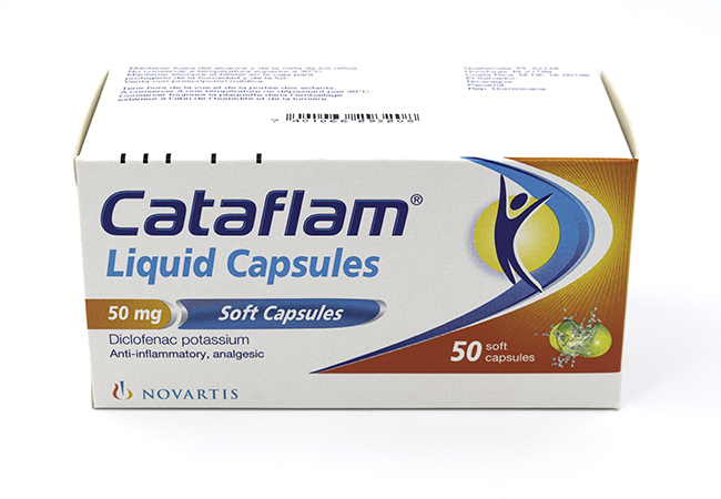 CATAFLAM 50MG 10 CAPSULA GEL – Medikamentos.com