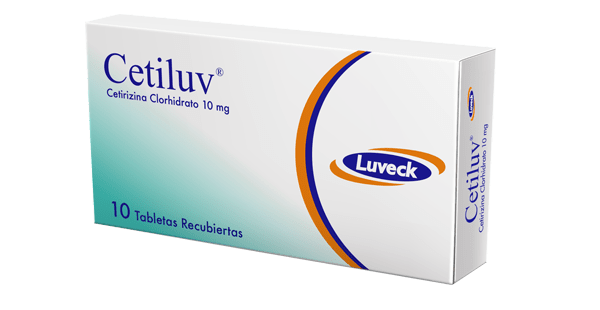 CETILUV 10MG 10 COMPRIMIDO - Distribuidor de LUVECK