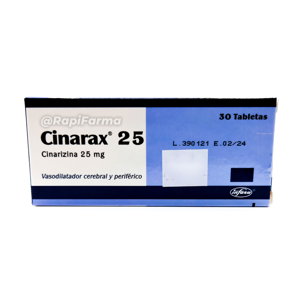 CINARAX 25MG 30 TABLETA – Medikamentos.com