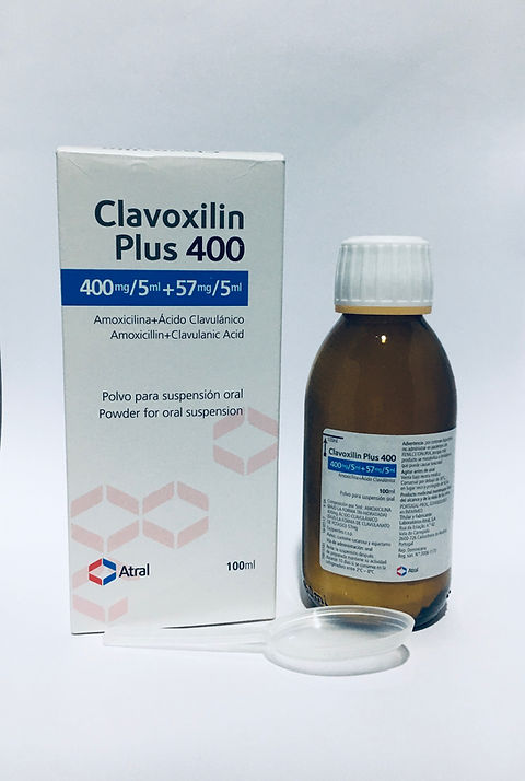 CLAVOXILIN PLUS 400MG/57MG/5ML 100ML POLVO SUSPENSION - Distribuidor de ...