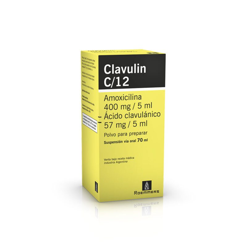CLAVULIN C/12 400MG/57MG/5ML 70ML POLVO SUSPENSION - Distribuidor de ...