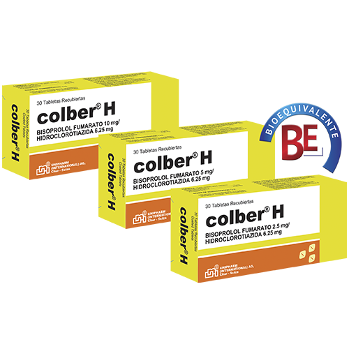 COLBER H 5MG/6.25MG 30 TABLETA – Medikamentos.com