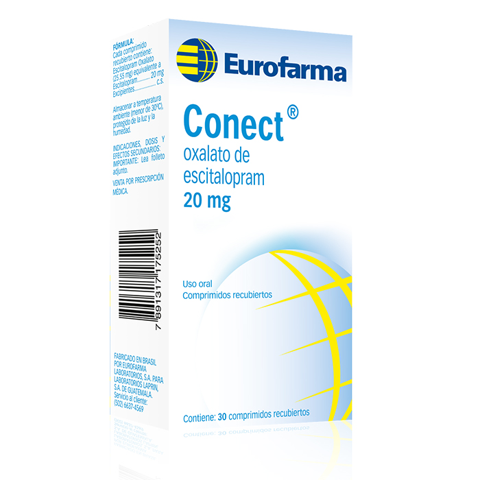 CONECT 20MG 30 COMPRIMIDO - Distribuidor de Eurofarma