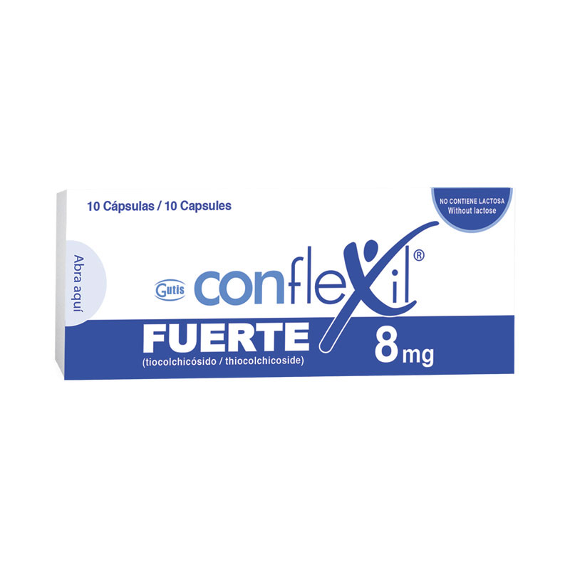 CONFLEXIL FUERTE 8MG 10 CAPSULA – Medikamentos.com
