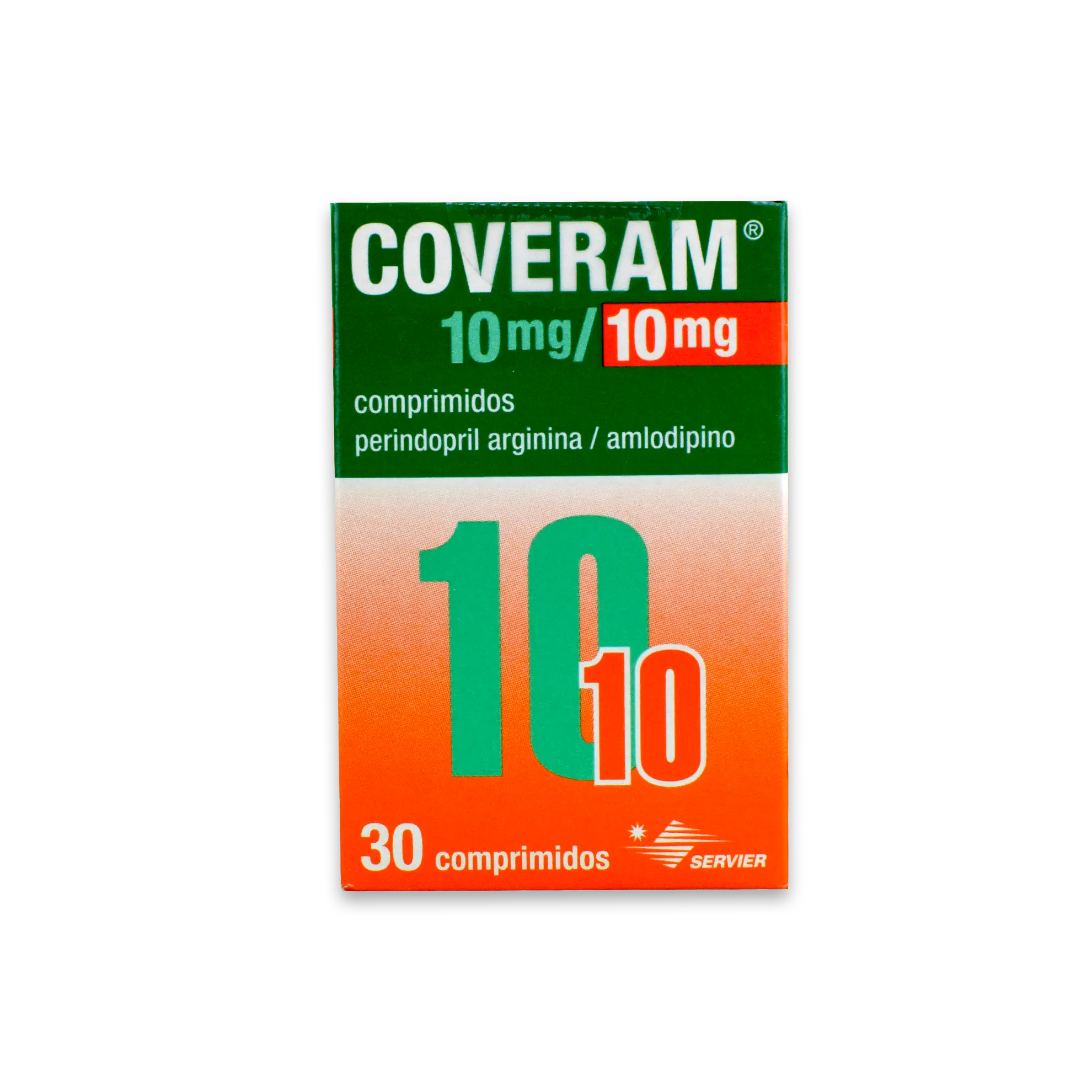 COVERAM 10MG/10MG 30 COMPRIMIDO - Distribuidor de SERVIER