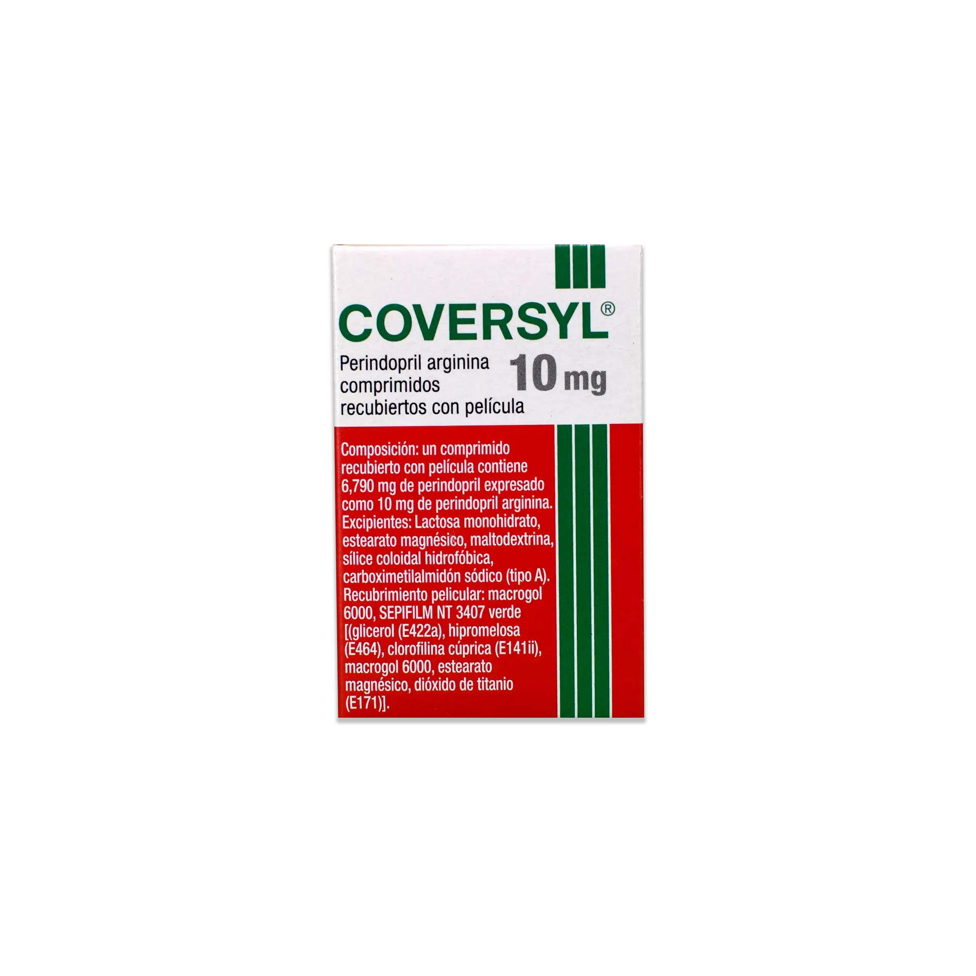 COVERSYL 10MG 30 COMPRIMIDO - Distribuidor de SERVIER