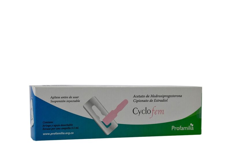 CYCLOFEM 25MG/5MG/0.5ML 1 SOLUCION INYECTABLE - Distribuidor de Abbott