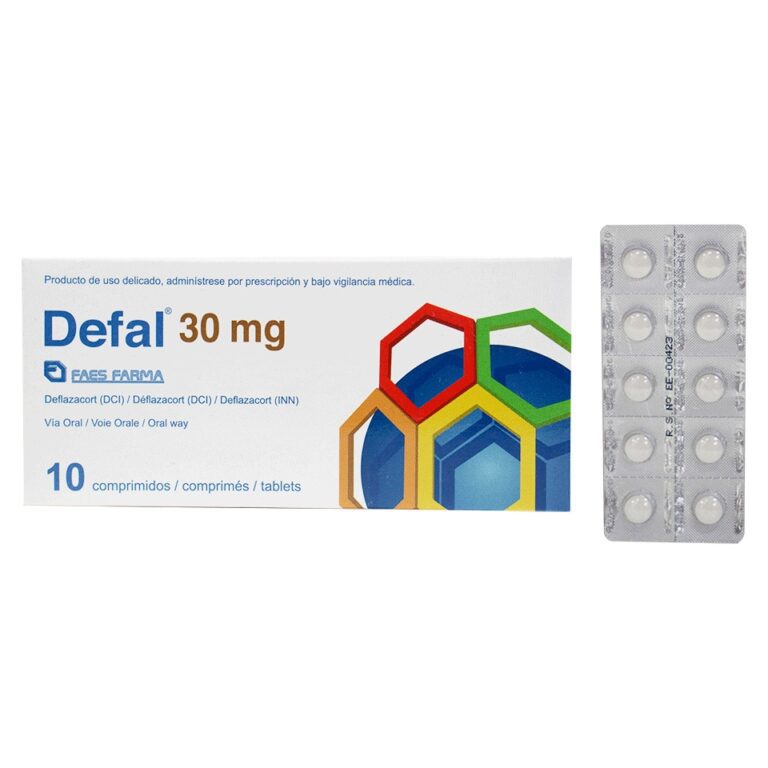 DEFAL 30MG 10 COMPRIMIDO - Distribuidor de FAES
