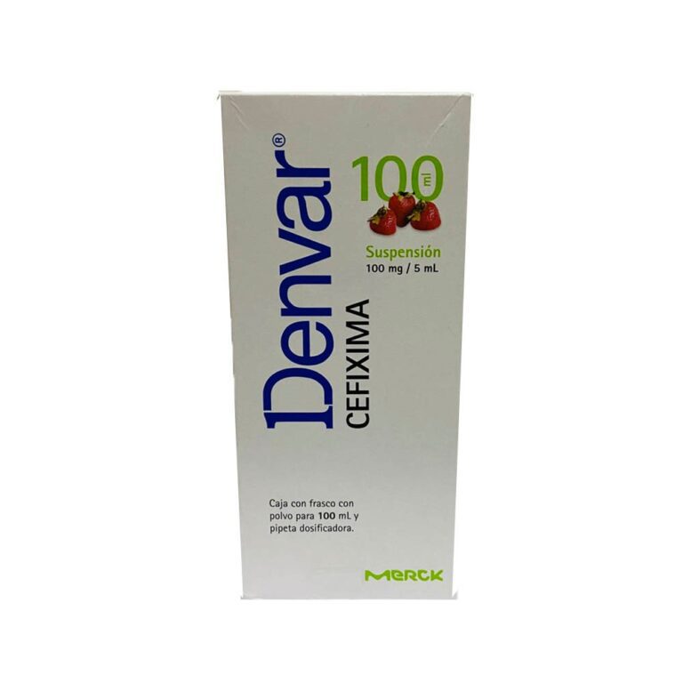 DENVAR 100MG/5ML 100ML POLVO SUSPENSION – Medikamentos.com