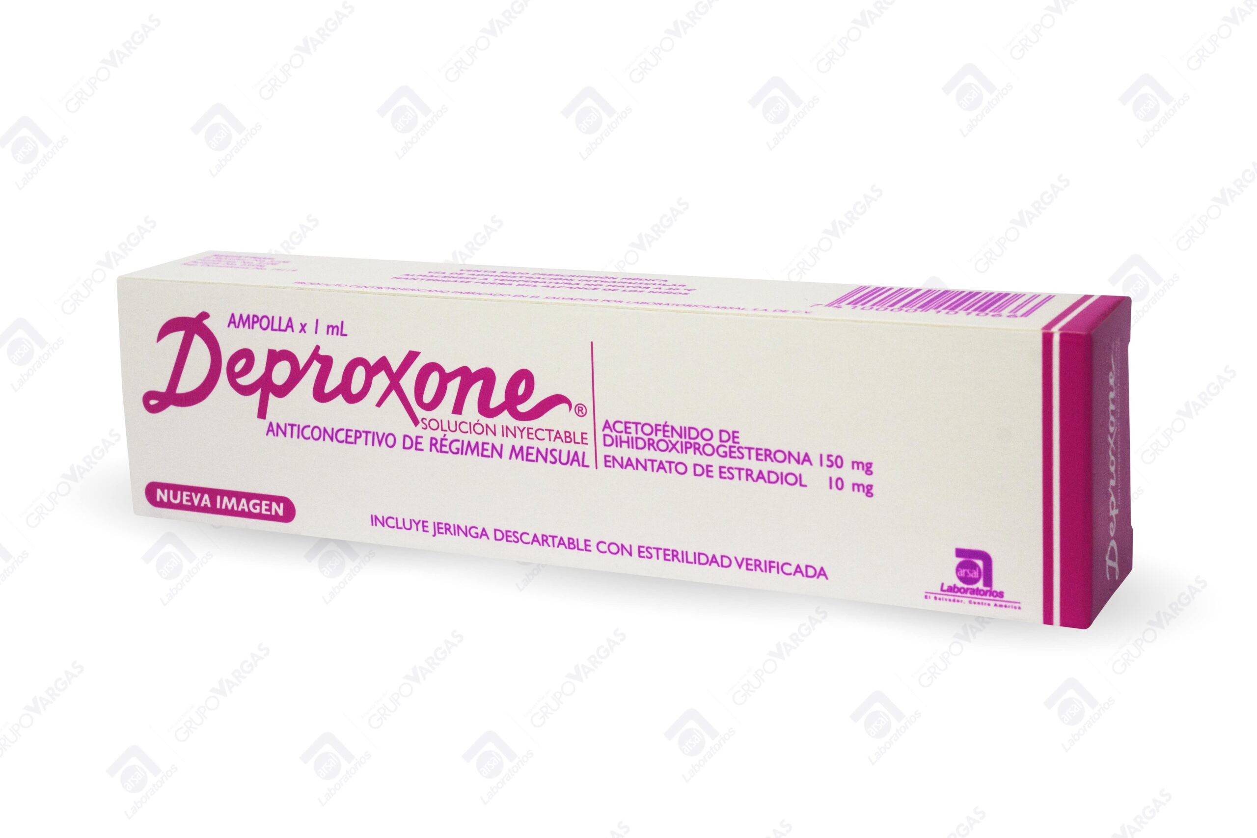 DEPROXONE 1 SOLUCION INYECTABLE IM - Distribuidor de Arsal