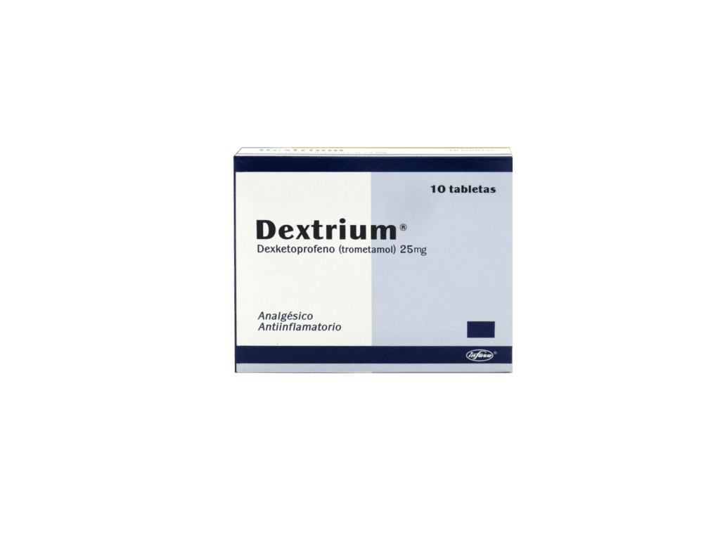 DEXTRIUM 25MG 10 TABLETA - Distribuidor de INFASA ETICA
