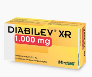 DIABILEV XR 1000MG 28 TABLETA - Distribuidor de Med Pharma