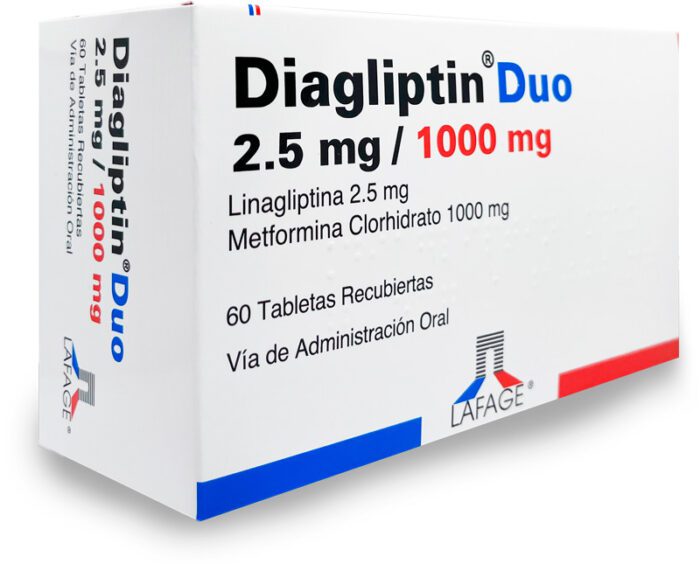 DIAGLIPTIN DUO 2.5MG/1000MG 60 TABLETA – Medikamentos.com