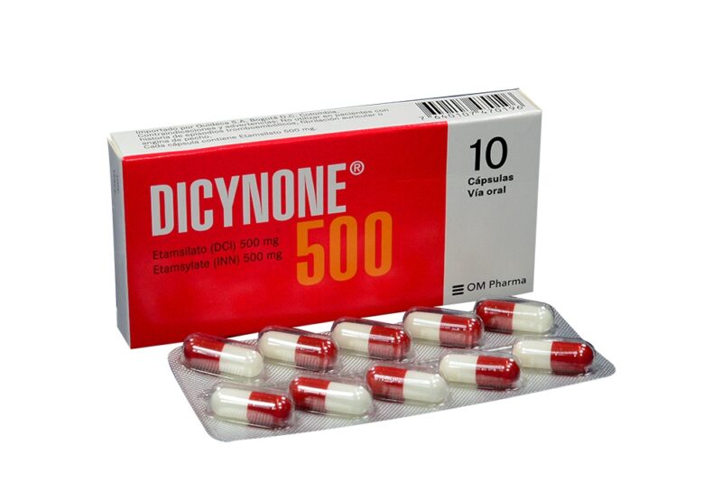 DICYNONE 500MG 10 COMPRIMIDO – Medikamentos.com