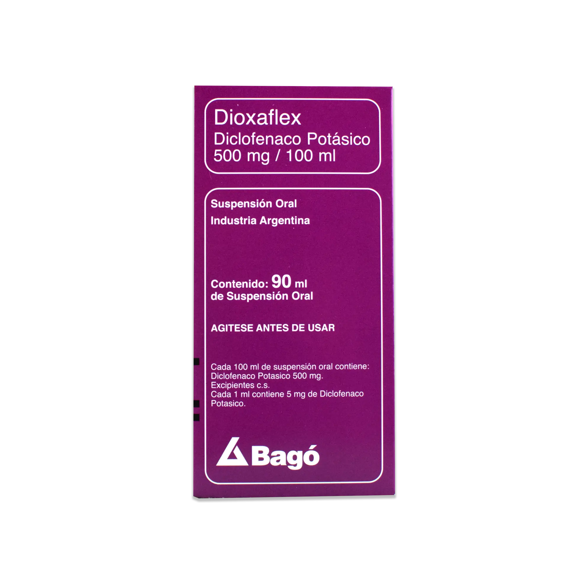 DIOXAFLEX 90ML SUSPENSION - Distribuidor de BAGO