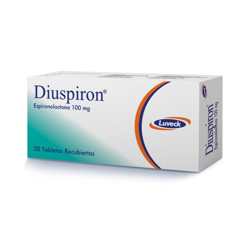 DIUSPIRON 100MG 30 TABLETA - Distribuidor de LUVECK