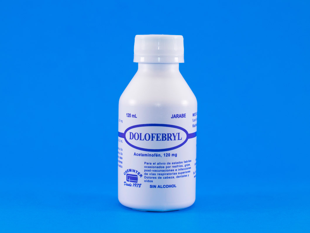 DOLOFEBRYL 120MG/5ML 120ML JARABE - Distribuidor de CHEMILCO