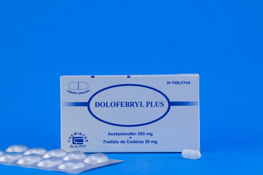 DOLOFEBRYL PLUS 500MG/30MG 30 TABLETA - Distribuidor de CHEMILCO